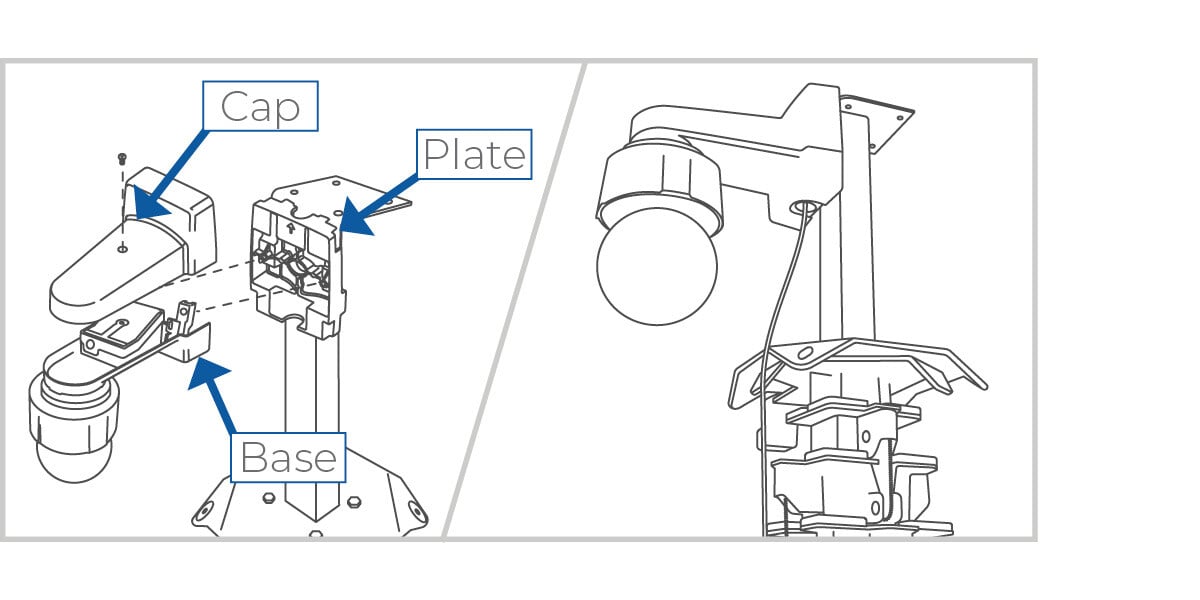 How do I install my 30ft solar telescopic mast?