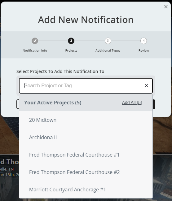 How do I get automatic notifications about my job site?
